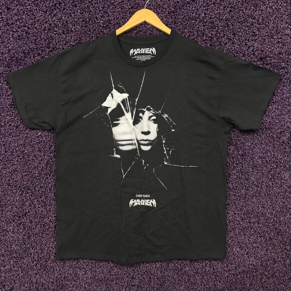 Lady Gaga | Shirts | Lady Gaga Mayhem Album Shattered Glass Synthpop ...